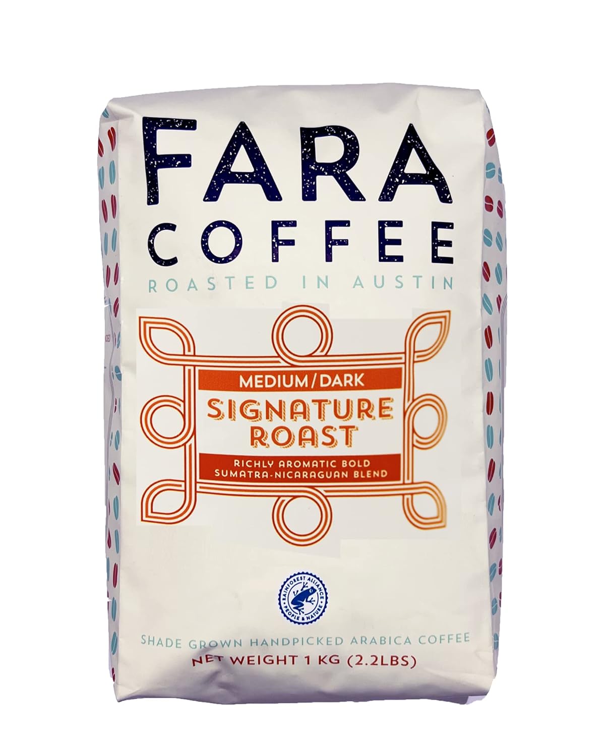 Amazon.com : Fara Coffee, Whole Bean (Signature Roast, (Medium/Dark), 2 ...