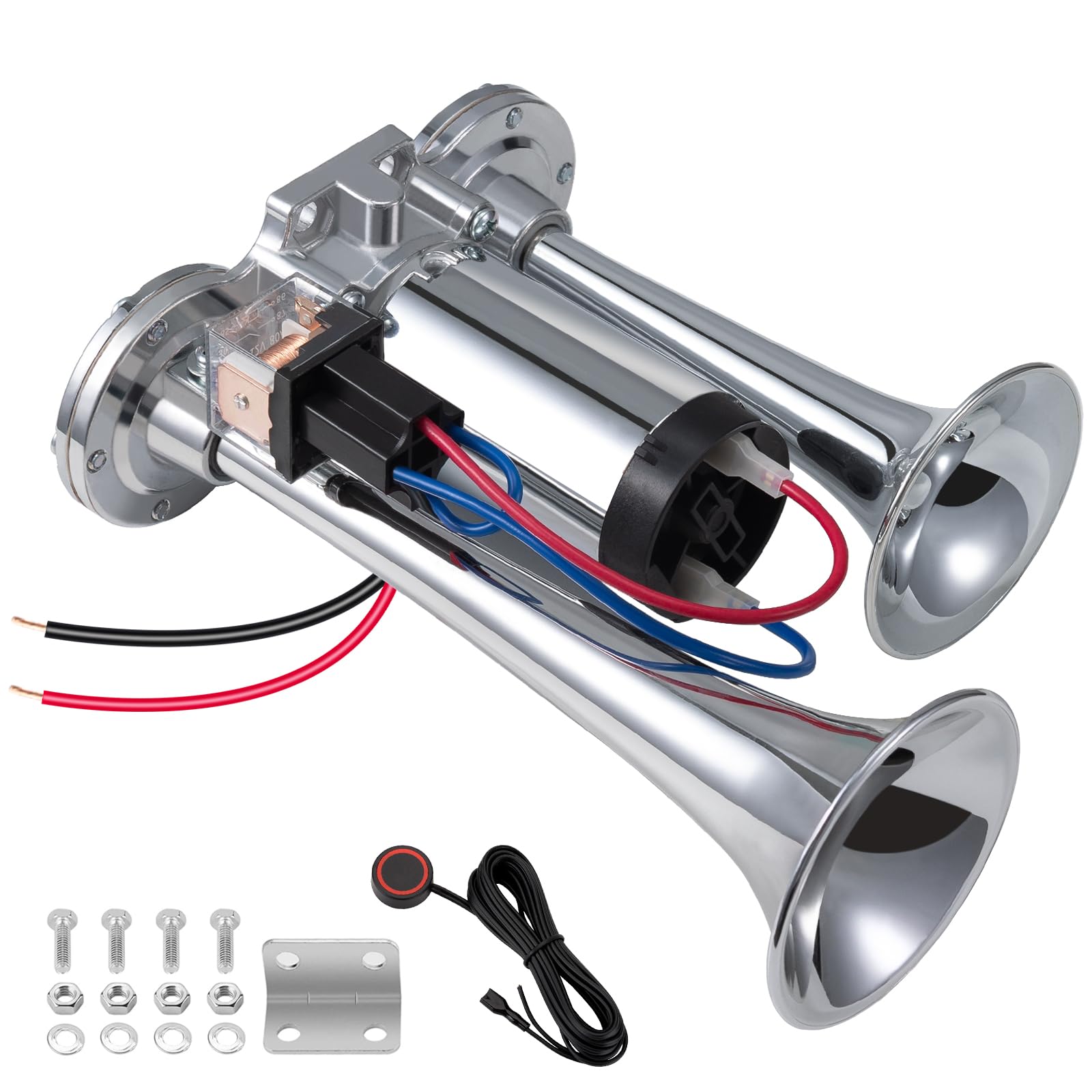 Snapklik.com : BANHAO 2024 Upgraded 12V Universal Air Horns Train Horn ...