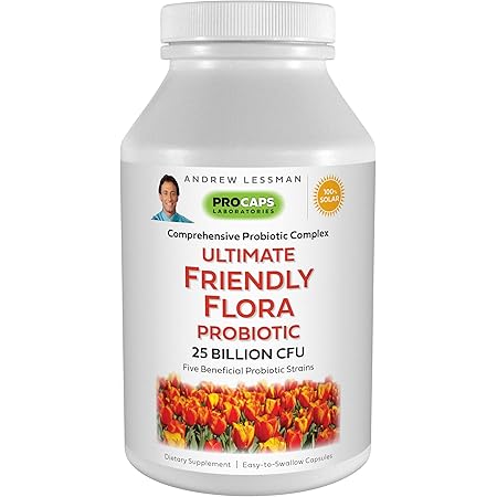 Amazon.com: ANDREW LESSMAN Fibermucil 180 Capsules –Psyllium Husk ...