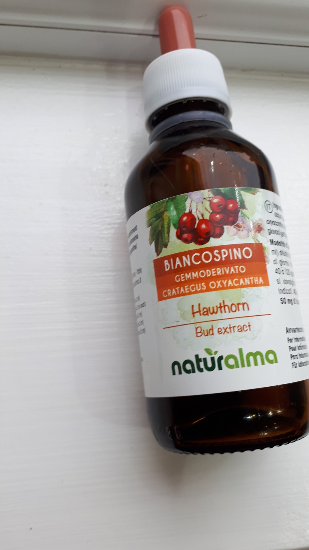 Hawthorn (Crataegus oxyacantha or C. laevigata) Alcohol-free Bud ...