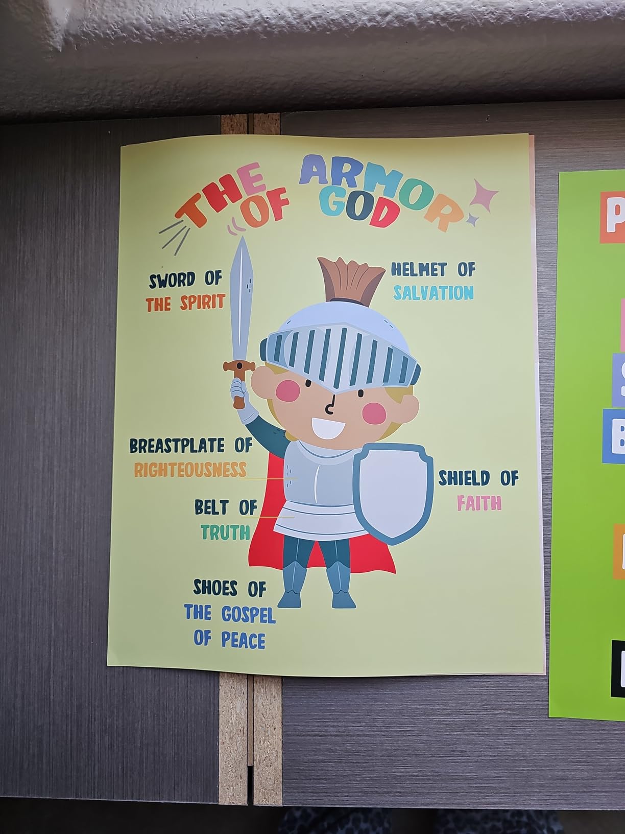 Amazon.com: KMLIFE Bible Posters for Classroom, Inspire Faith and ...