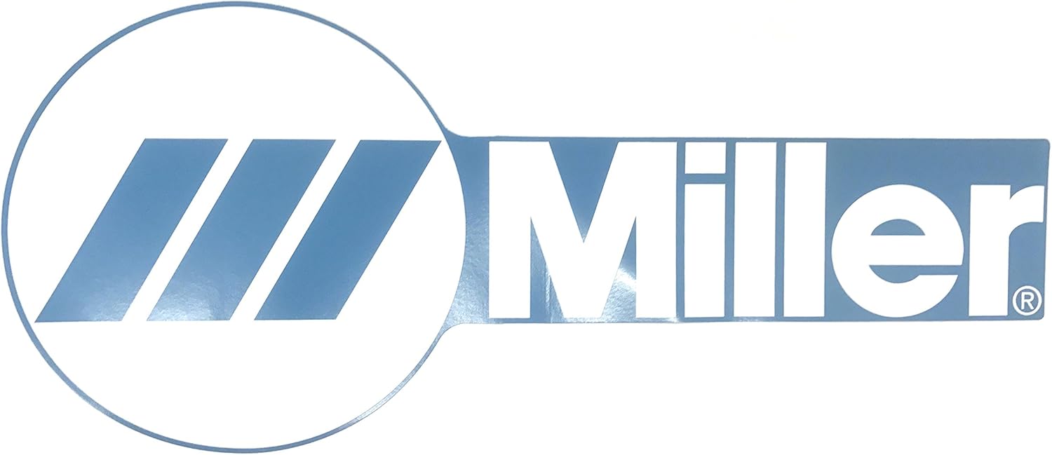 Amazon.com: Miller Replacement Decal Miller Logo (5.25" x 12.437 ...