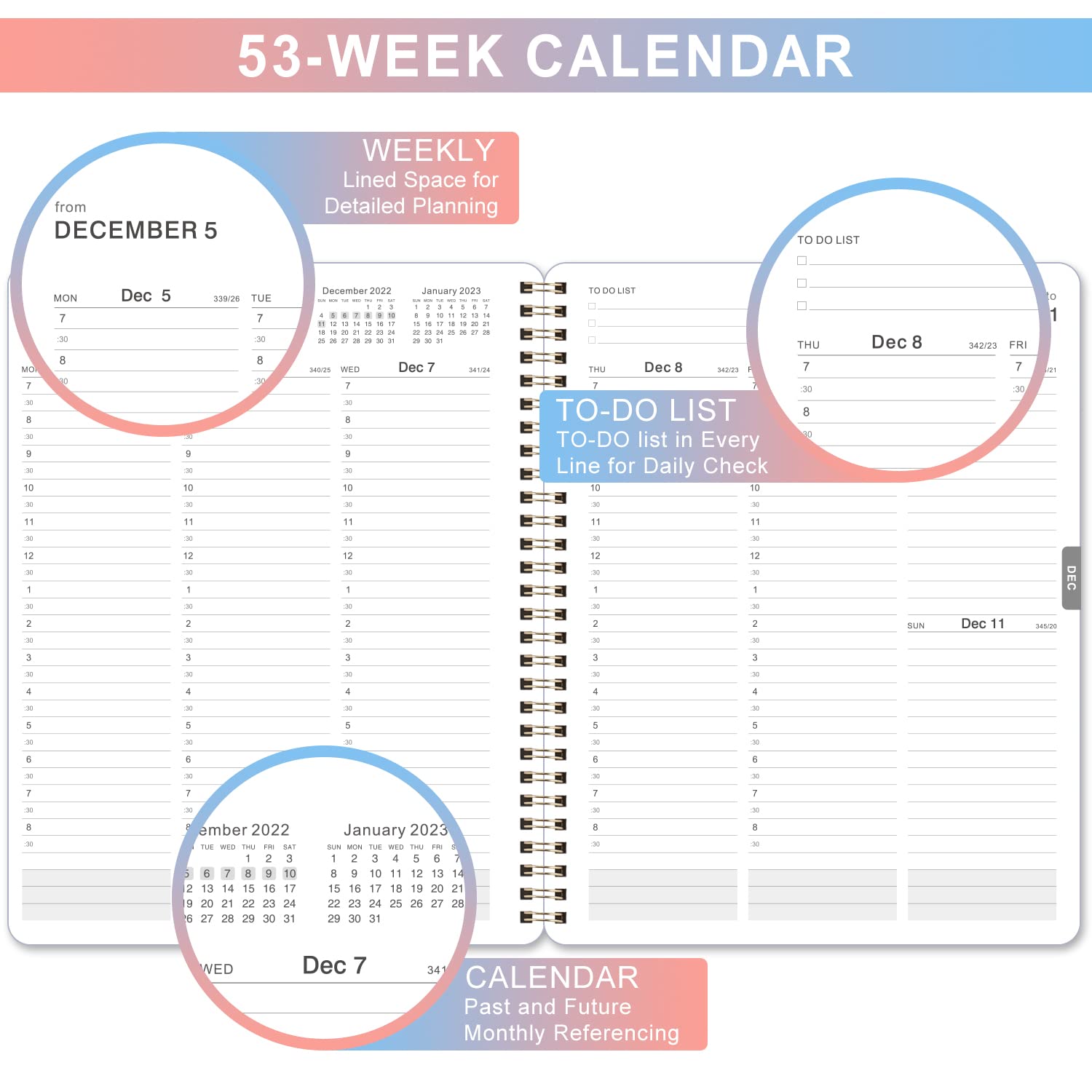 Buy 2022-2023 Appointment Book - Daily Planner 2022-2023, 8'' x 10 ...