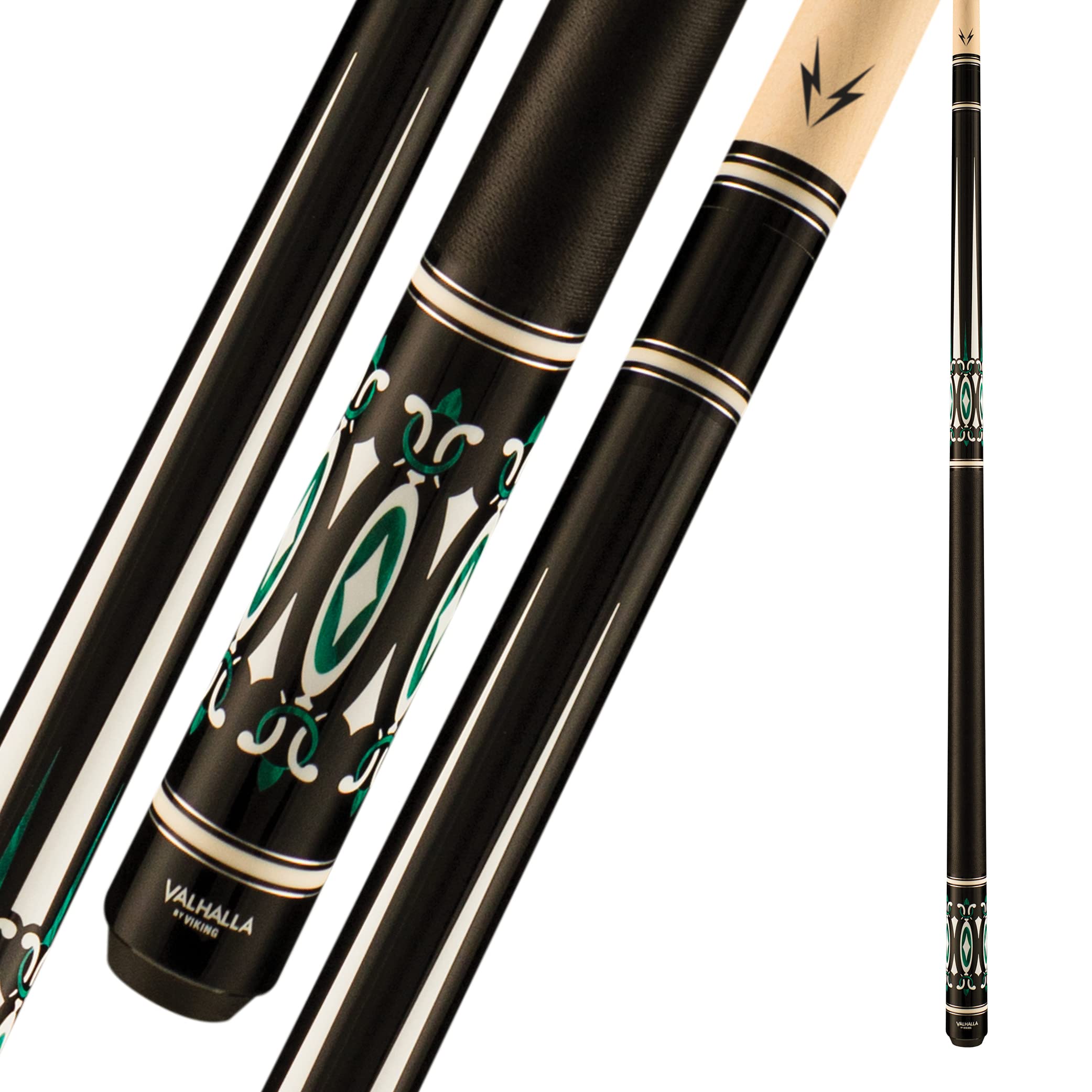 Viking Valhalla 500, 600 & 700 Series 2 Piece 58” Pool Cue Stick ...