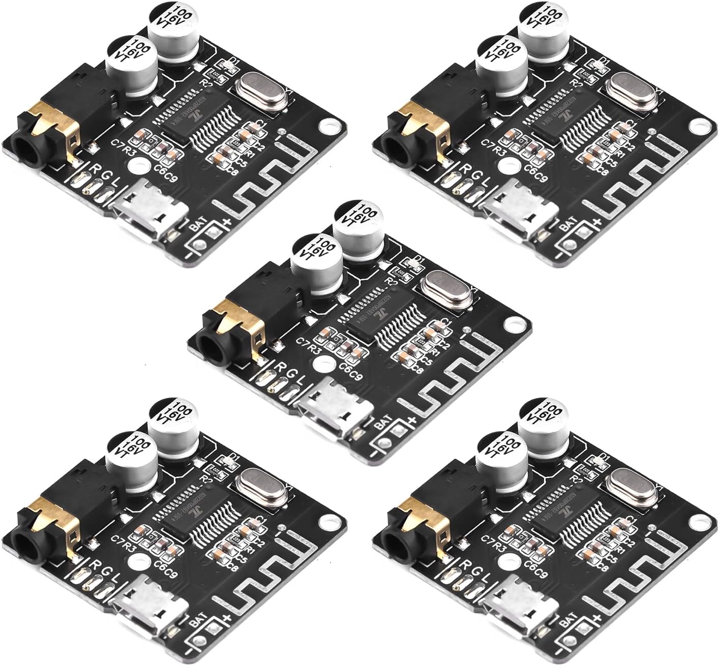 RUIZHI Bluetooth Empfängermodul Board DC 5 V-35 V Decoder Audio Stereo ...