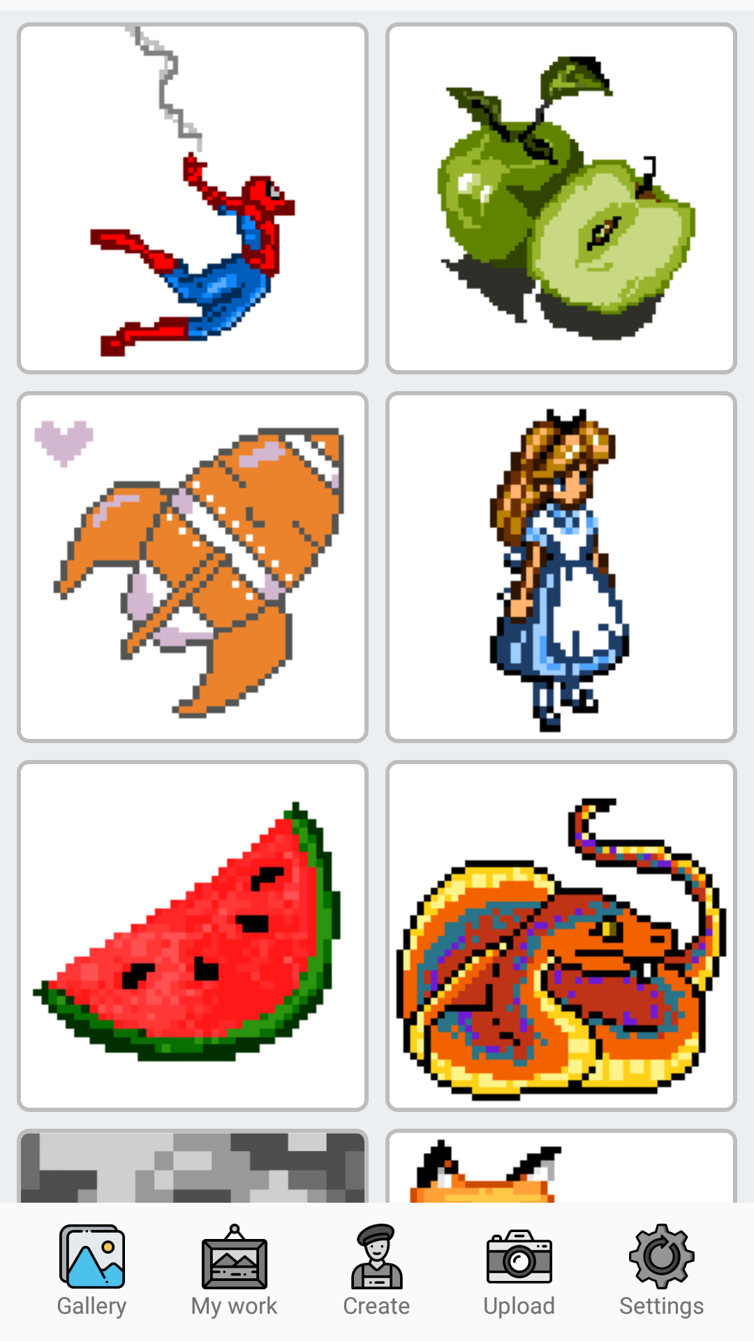 Minecraft Pixel Art Griglia My Little Pony Lil Apple Kandi Pad
