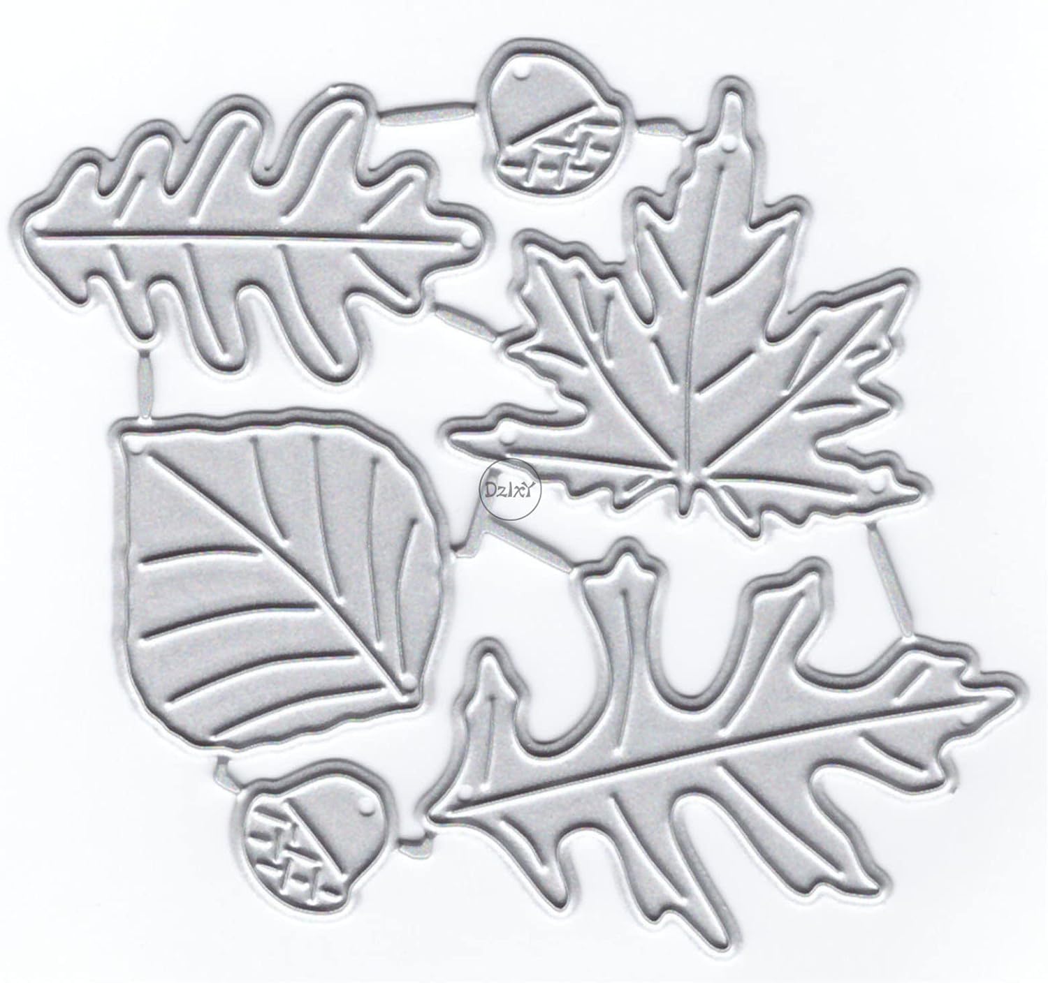 Amazon.com: DzIxY Nice Leaves Maple Leaf Metal Cutting Dies for Card ...