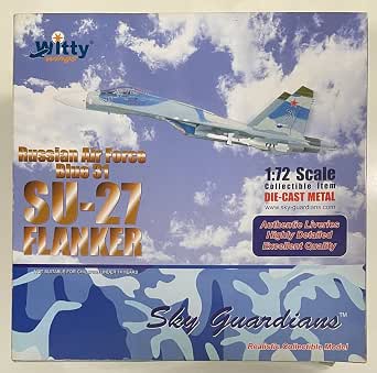 Amazon.co.jp: 未使用品 Witty Wings ウイッティ 1/72 スホーイ Su-27 フランカー ロシア空軍 Blue31 ...