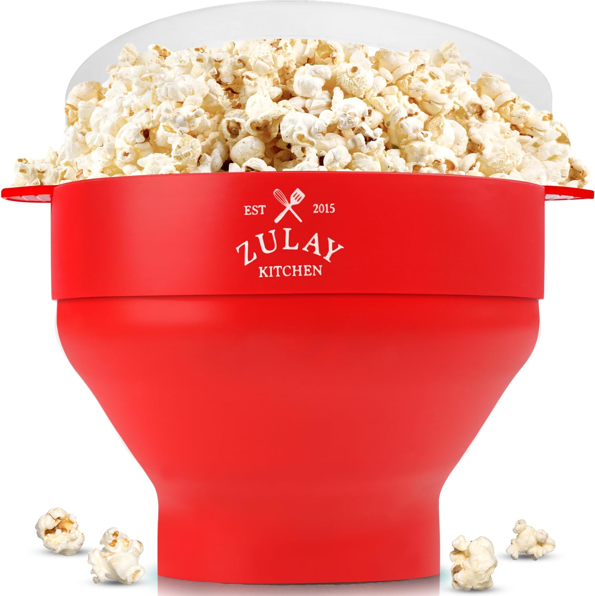 Amazon.de: Zulay Kitchen Large Microwave Popcorn Maker - Silicone ...