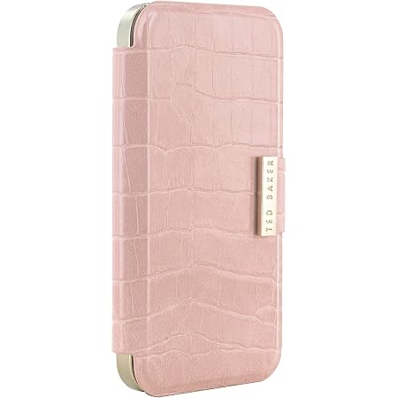 Ted Baker KHAILLY Pink Croc Dual Card Slot Folio Phone Case for iPhone ...