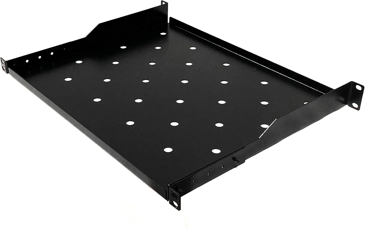 Amazon.com: AEONS 1U 19-inch Cantilever Fixed Server Rack Shelf 4 Post ...