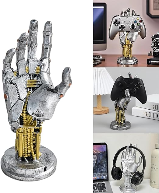 Amazon.com: JingDan Game Controller Holder for PS5 PS4 Xbox Universal Headphone Stand ...