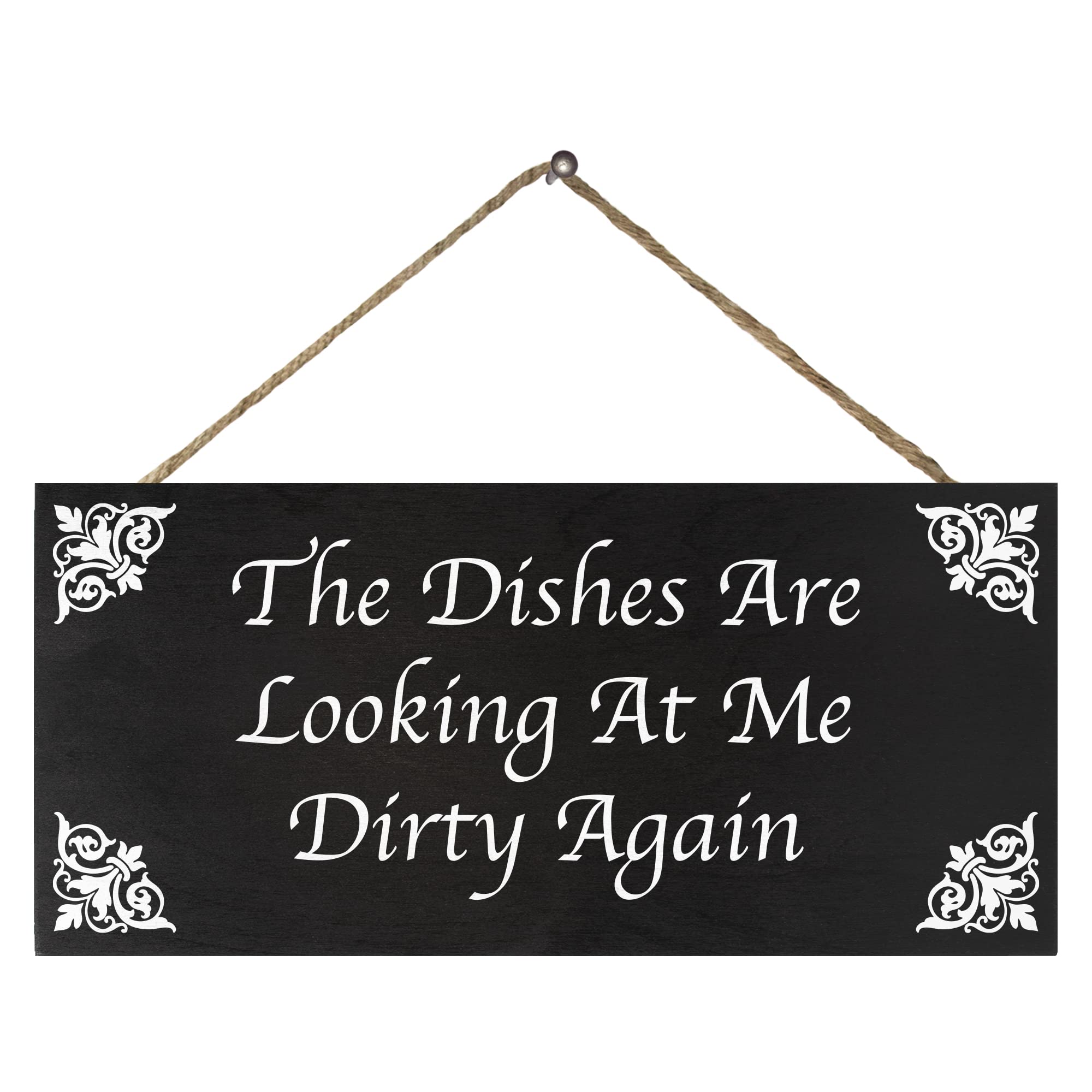 Funny Dirty Dishes Sign