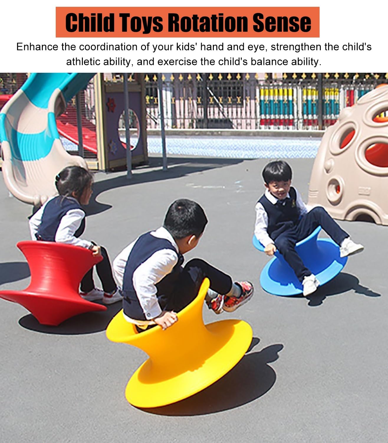 Magis Spun Chair Children Sensory Spinning Chair/Gyro Swivel Chair ...