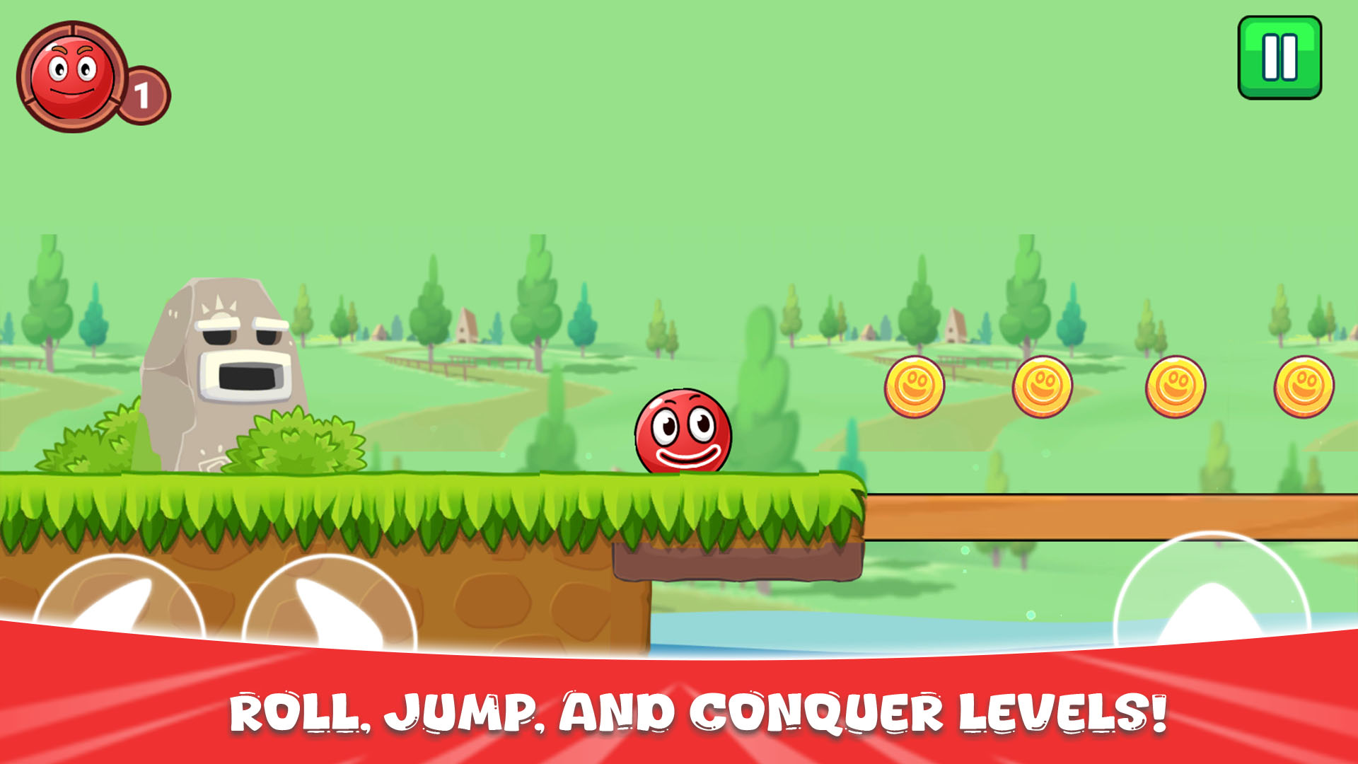 Red Ball: Heroic Adventure - A Roller Bounce Ball Platformer Game with ...