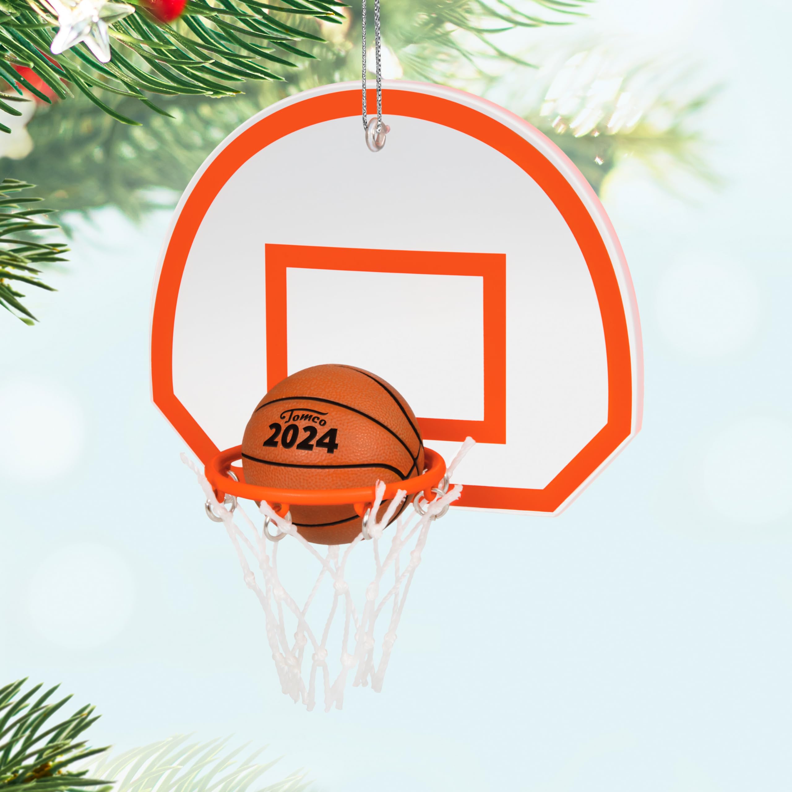 Basketball Player Ornaments Personalized Basketball Christmas Ornament