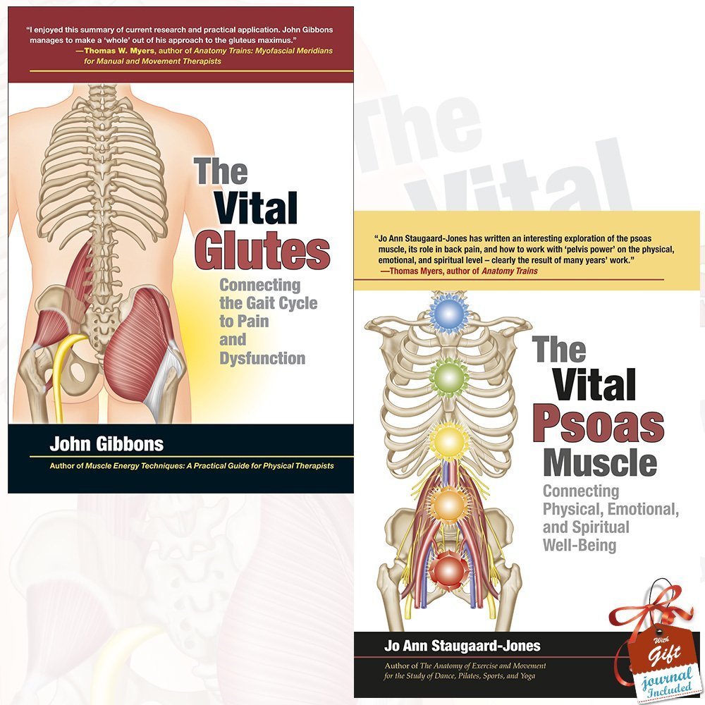 Buy Vital Glutes and Vital Psoas Muscle 2 Books Bundle Collection With ...