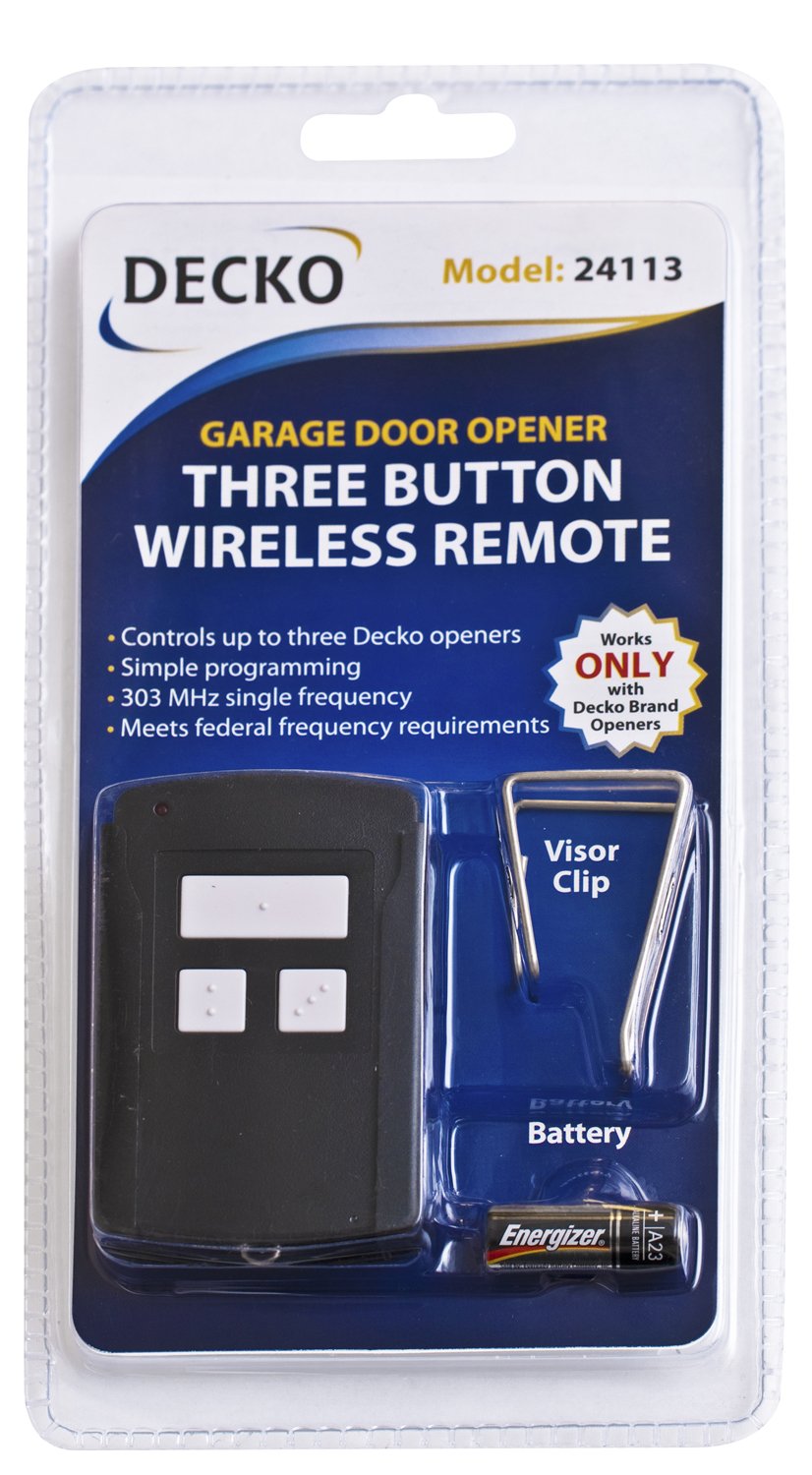Snapklik.com : 24113 Three Button Remote