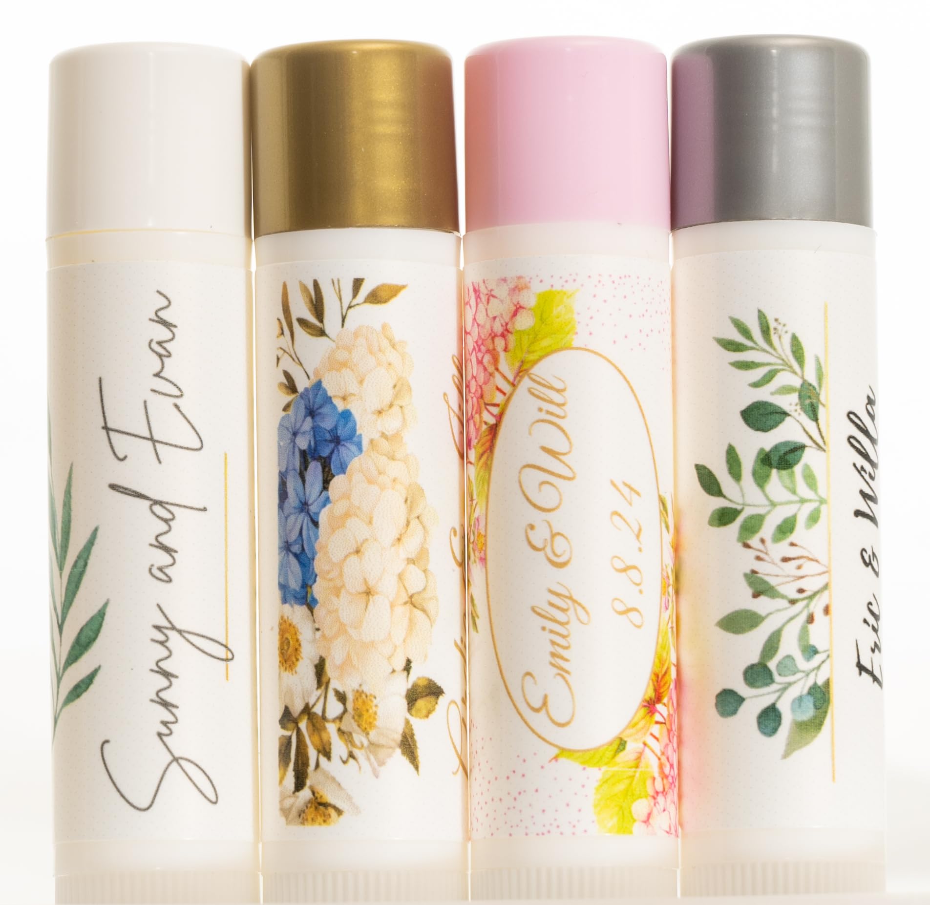 Amazon.com : Bulk Wedding Favors, Custom Wedding Lip Balm Favors ...