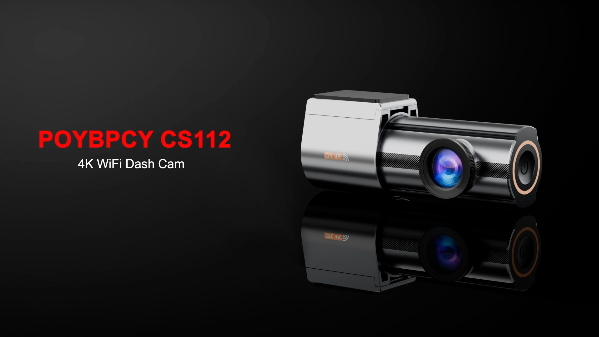 COOLCRAZY N8 4K Front & 1080P Rear Dash Cam - Built-in 5G WiFi GPS, 3 ...