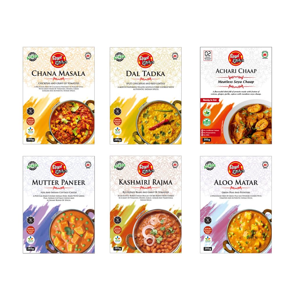 Amazon.co.jp: Regal kitchen レトルトカレーセット 285g×6 HALAL : 食品・飲料・お酒