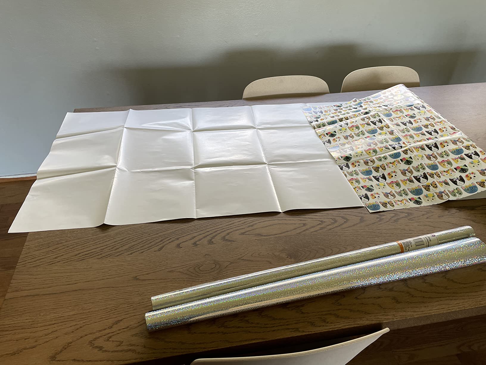 Amazon.com: Hippie Kitty Wrapping Paper Flat Sheet - 24" x 6' : Health ...