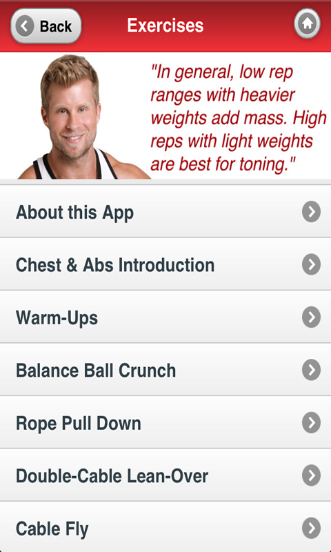 Chest & Abs: Muscle Building with Craig Ramsay - App on Amazon Appstore