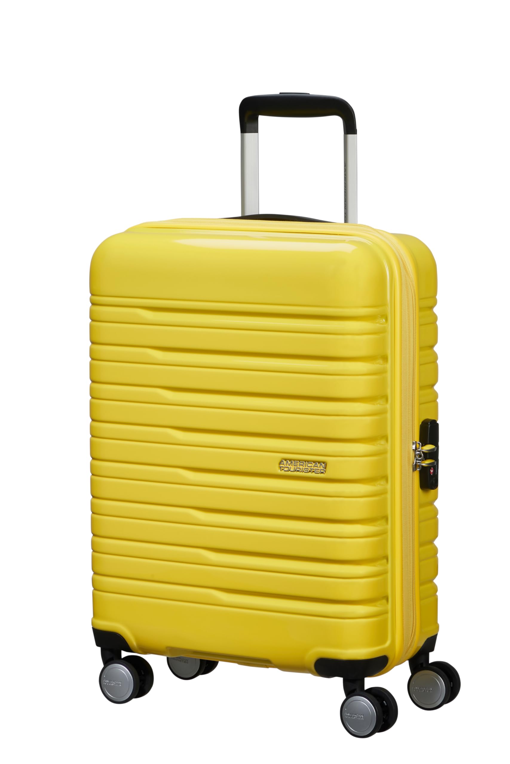 Amazon.com | American Tourister Carry-on Luggage, Lemon Yellow, Spinner ...