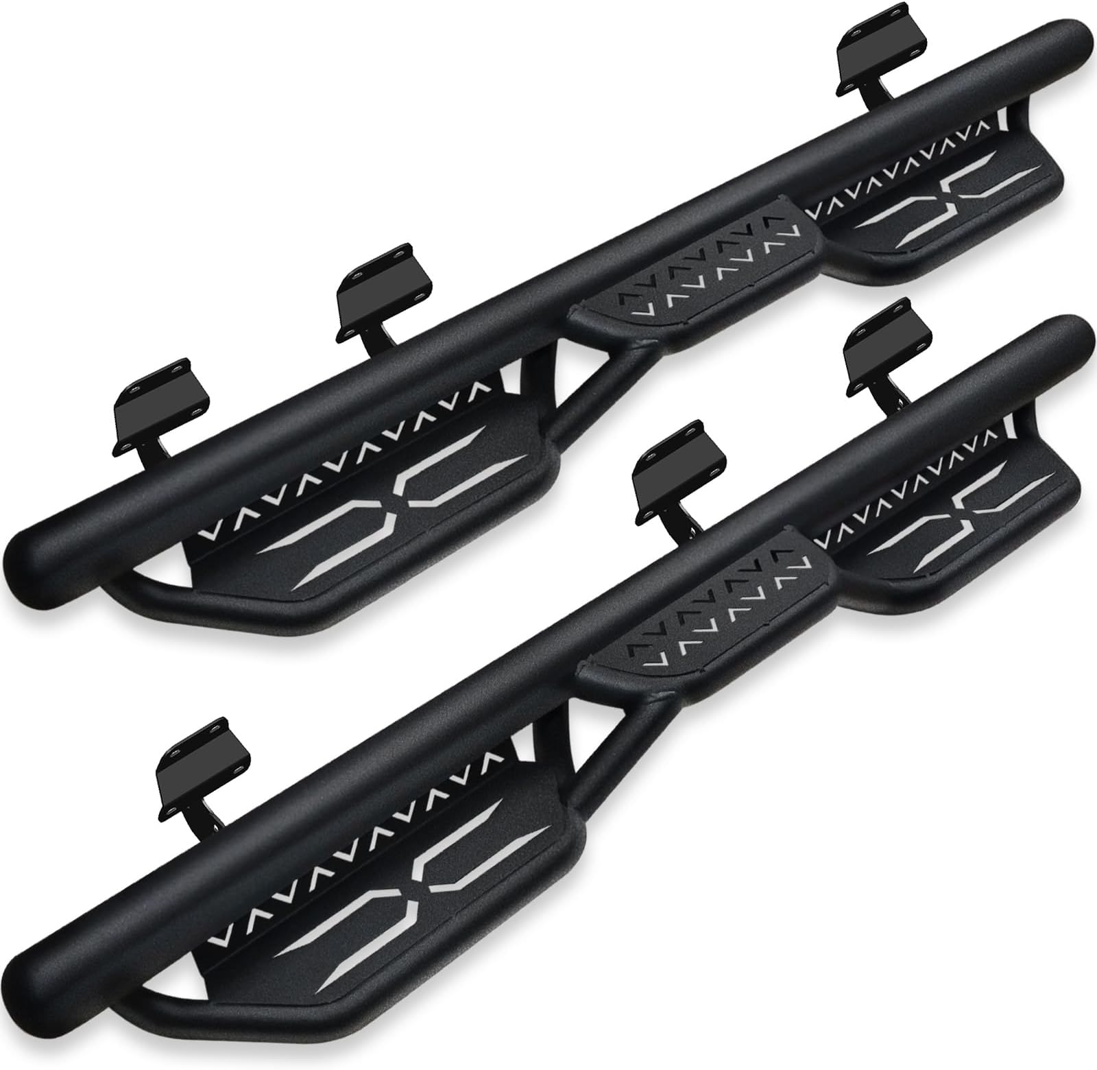 Amazon.com: APS Stainless Steel 6.5in Nerf Bars Pocket Steps Square ...