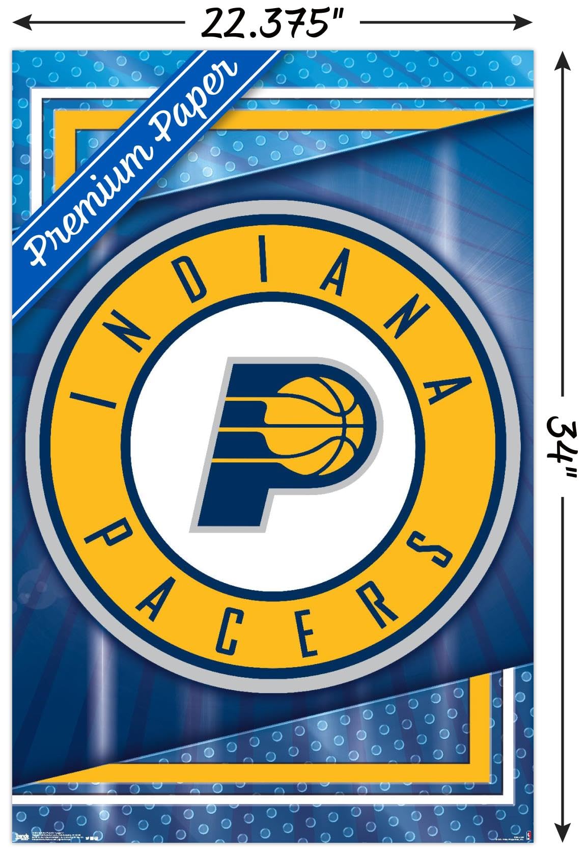 Indiana Pacers Logo 2017 Download Indiana Pacers Classic Wooden Logo