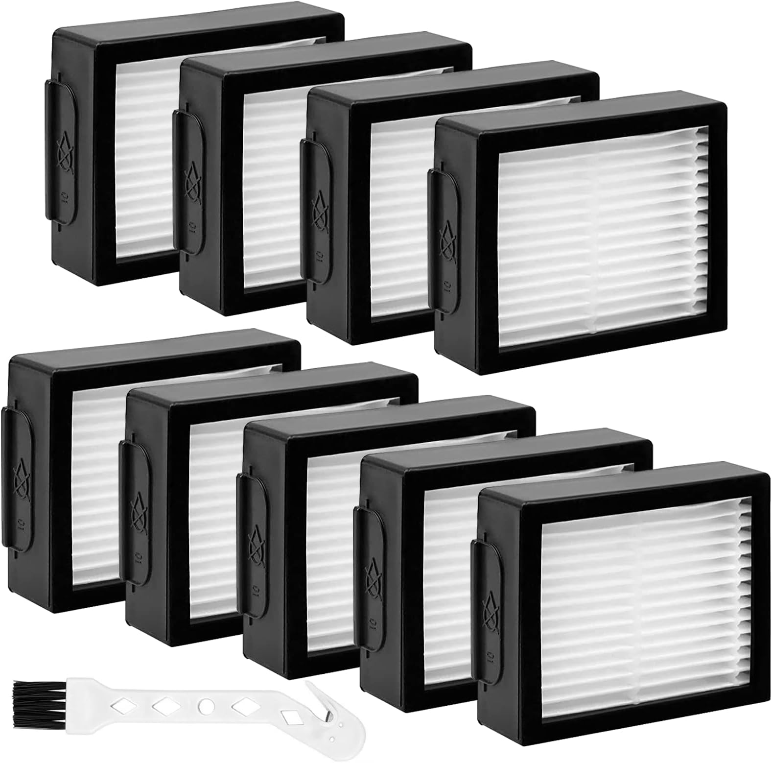 Amazon.com: Dttery 6 Pack HEPA Filters Kit Replacement Part for iRobot ...