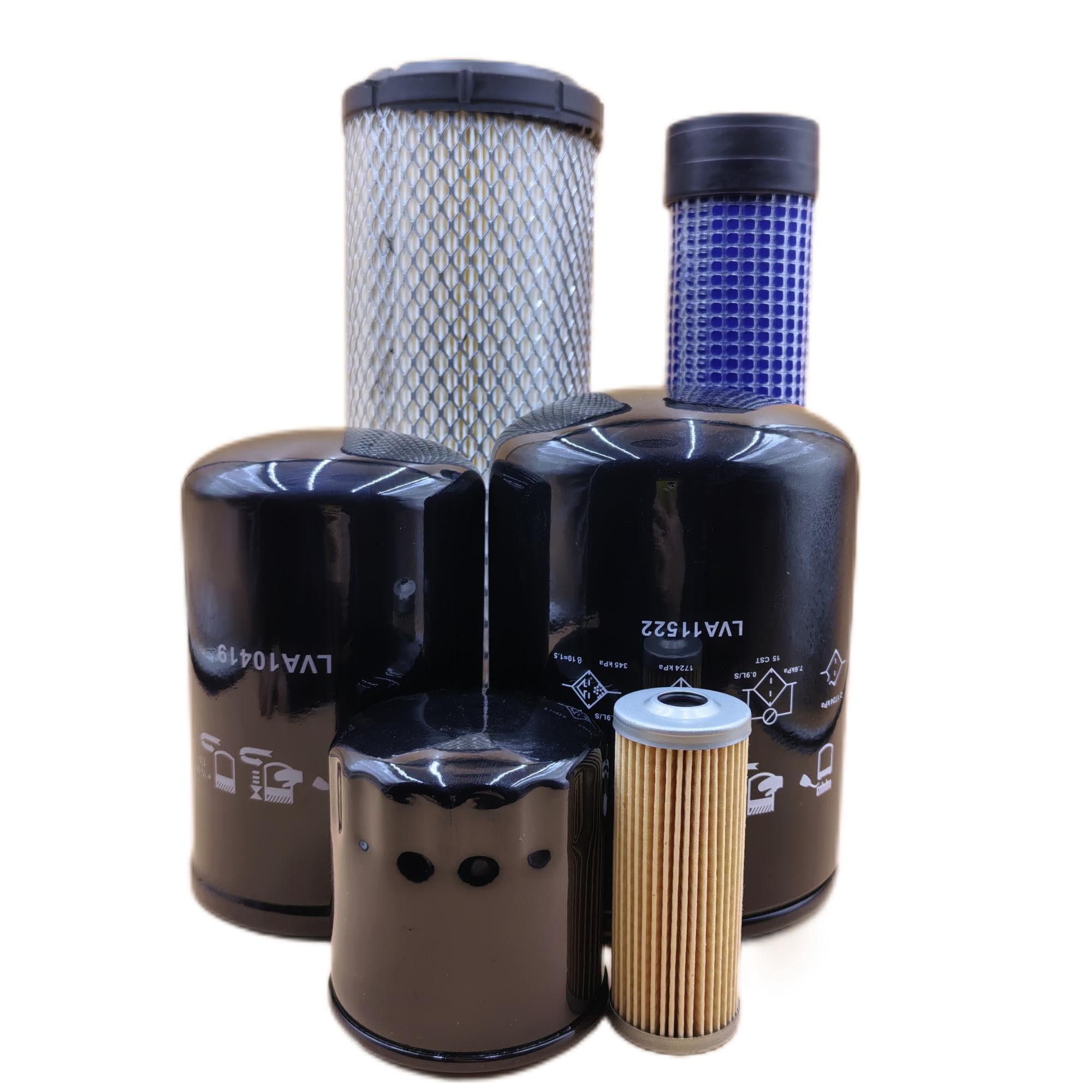 Amazon.com: LVA21194 Filter Kit Compatible with John Deere 4210 4310 ...