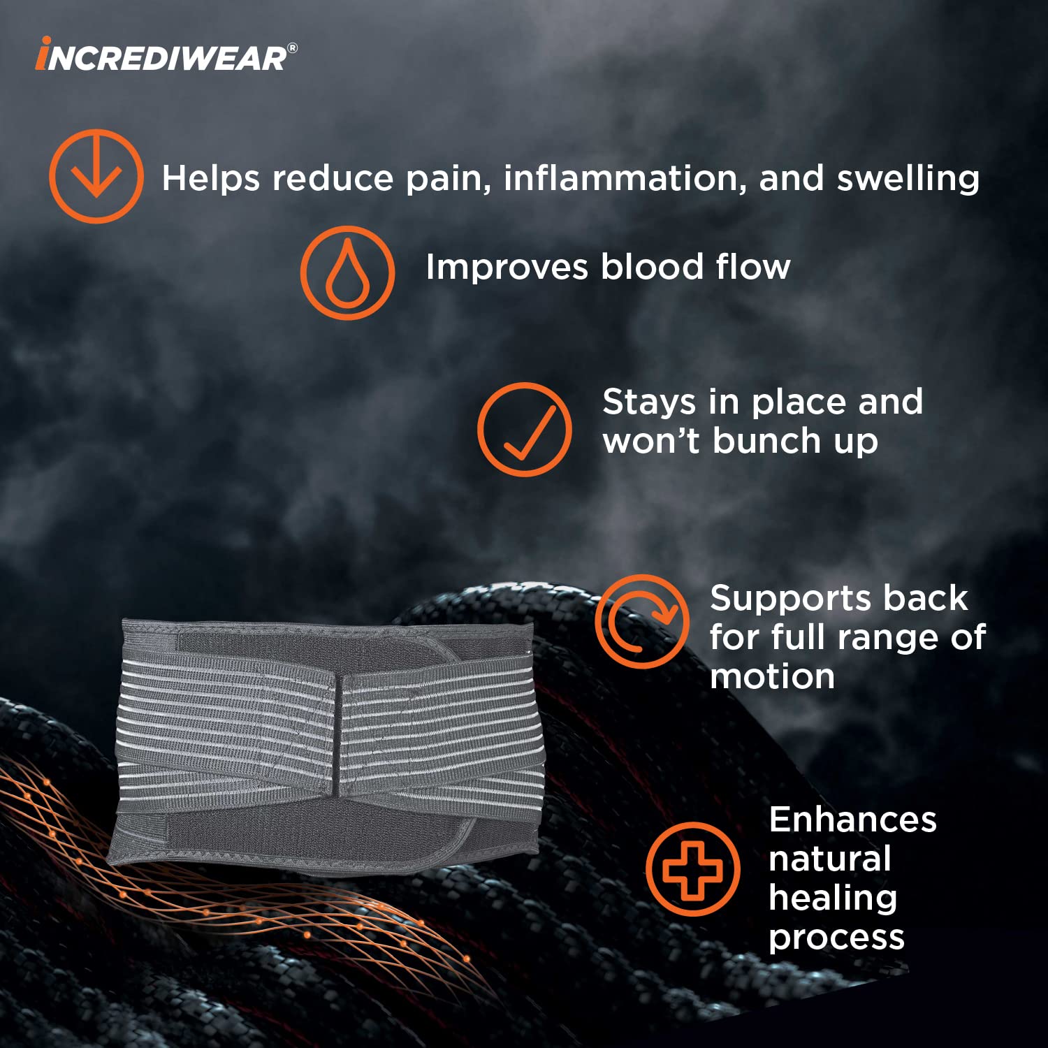 Snapklik.com : Incrediwear Back Brace - Back Support Brace For Back ...