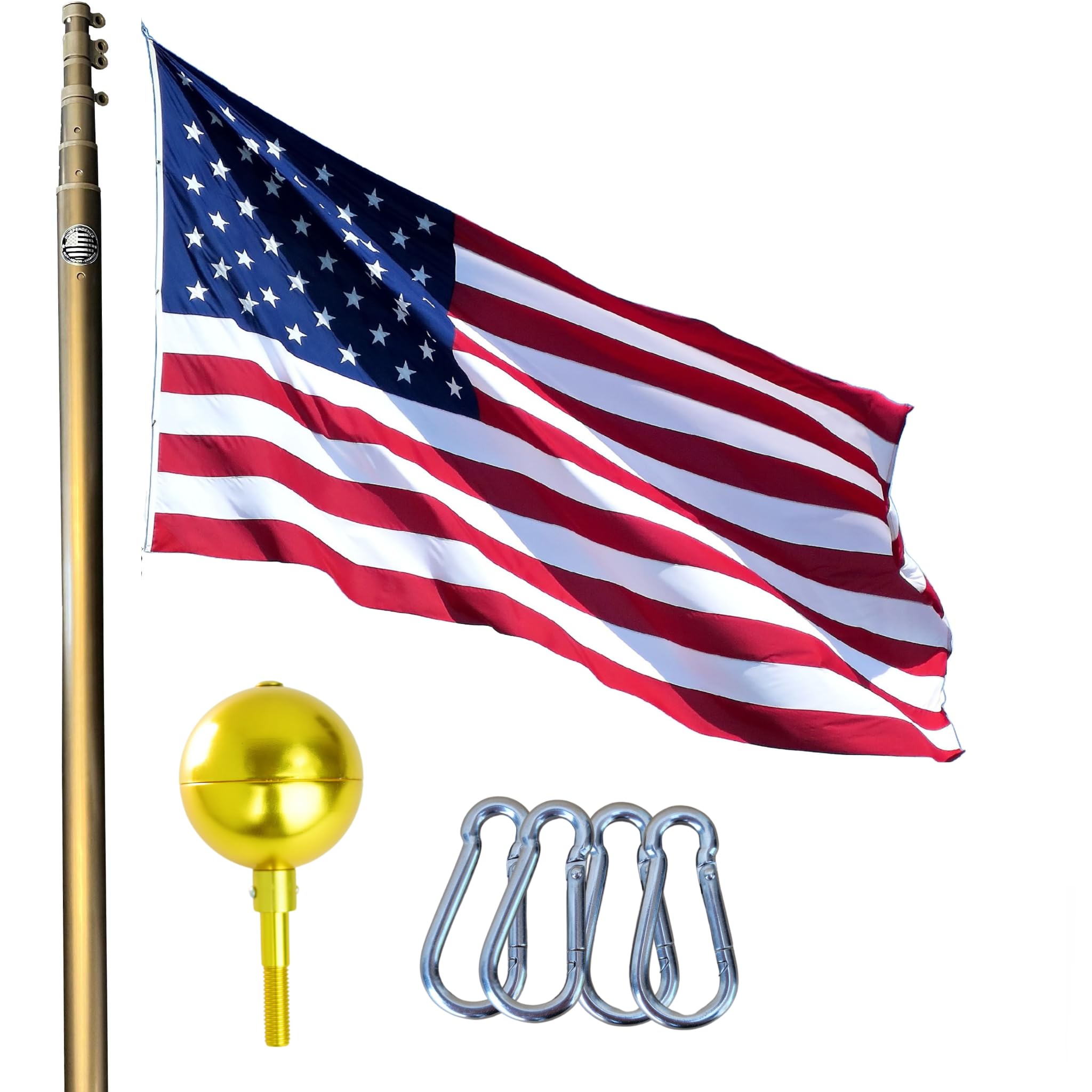 Amazon.com : Service First Bronze Heavy Duty 25FT Telescoping ...