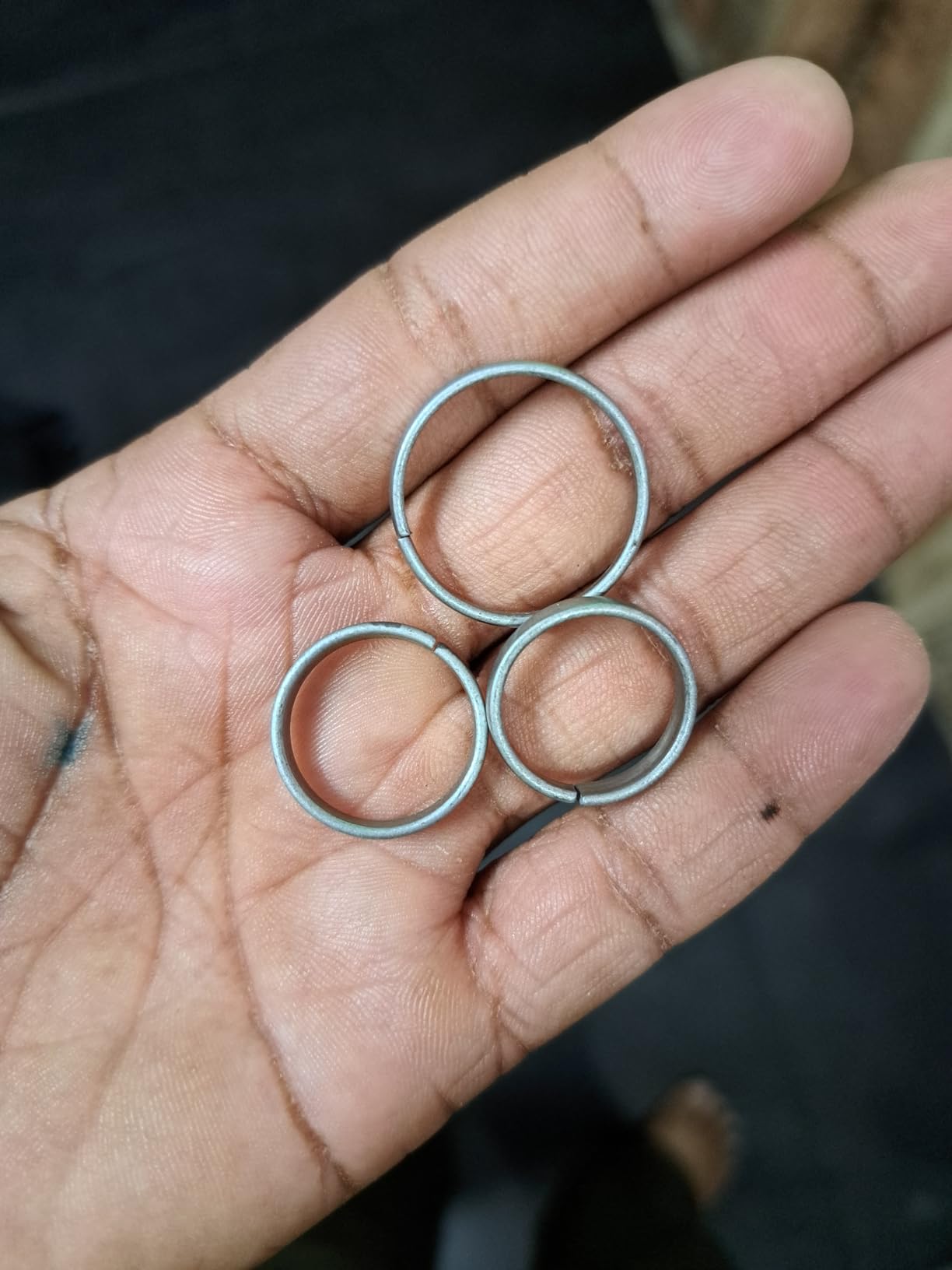 PANDIT NM SHRIMALI Shani Ka Challa Kale Ghode Ki Naal Ring Black Horse ...