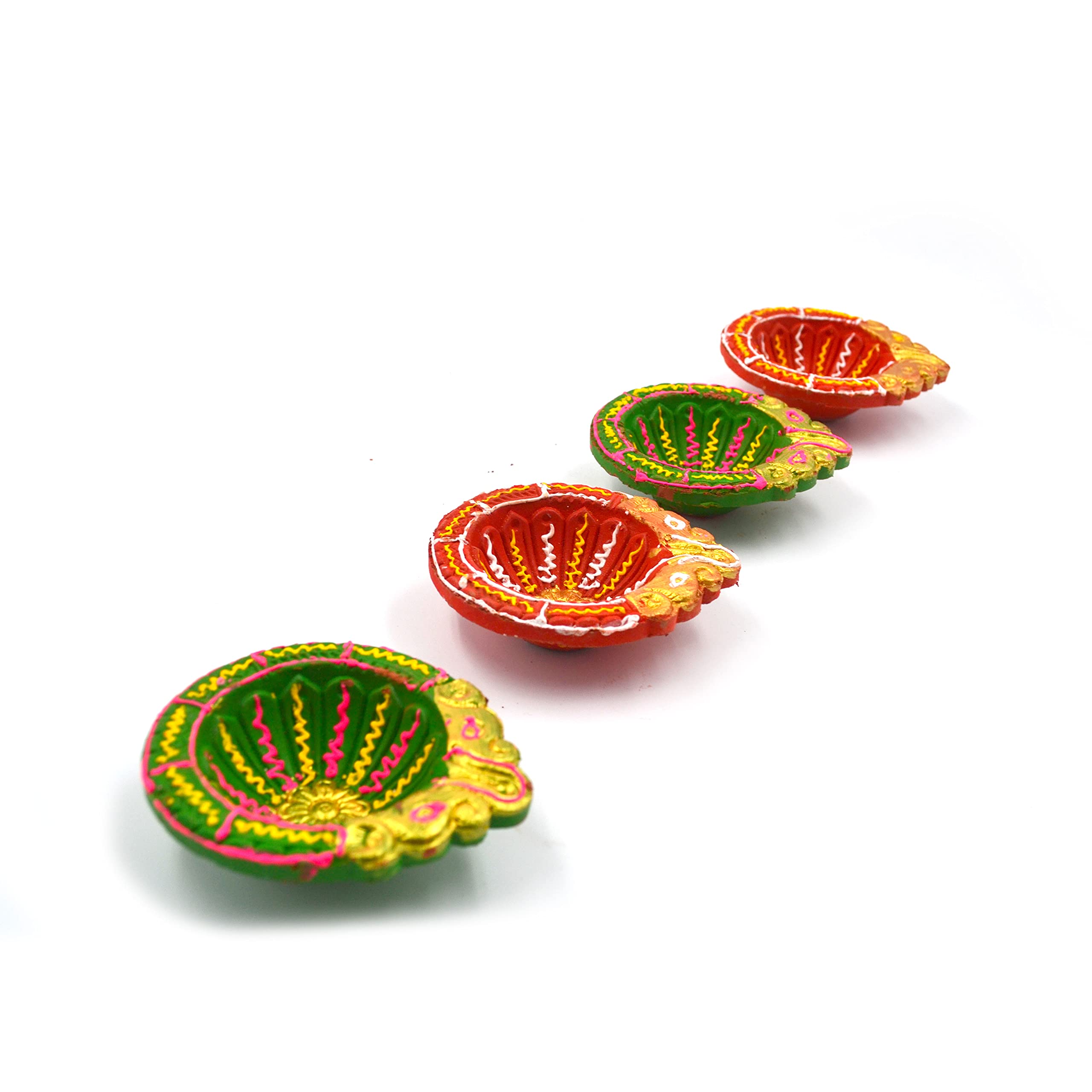 Snapklik.com : TGS Festival Diya Set For Decoration Handmade Clay Diya ...