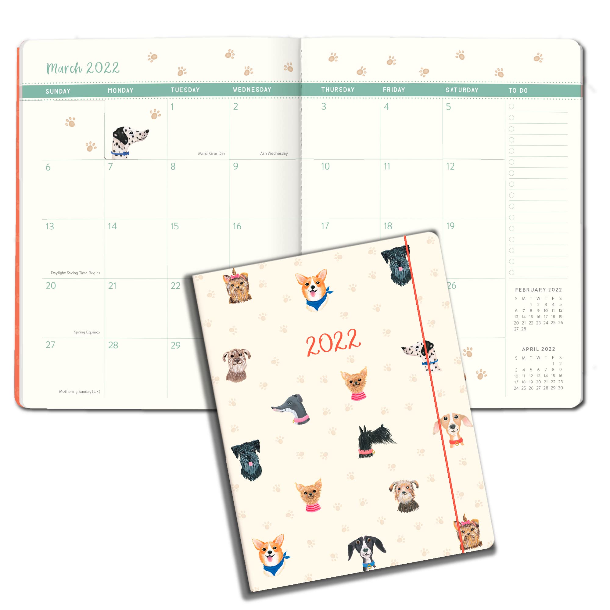 2022 Monthly Planner Planner With Pocket Calendar Planner 2022 With 