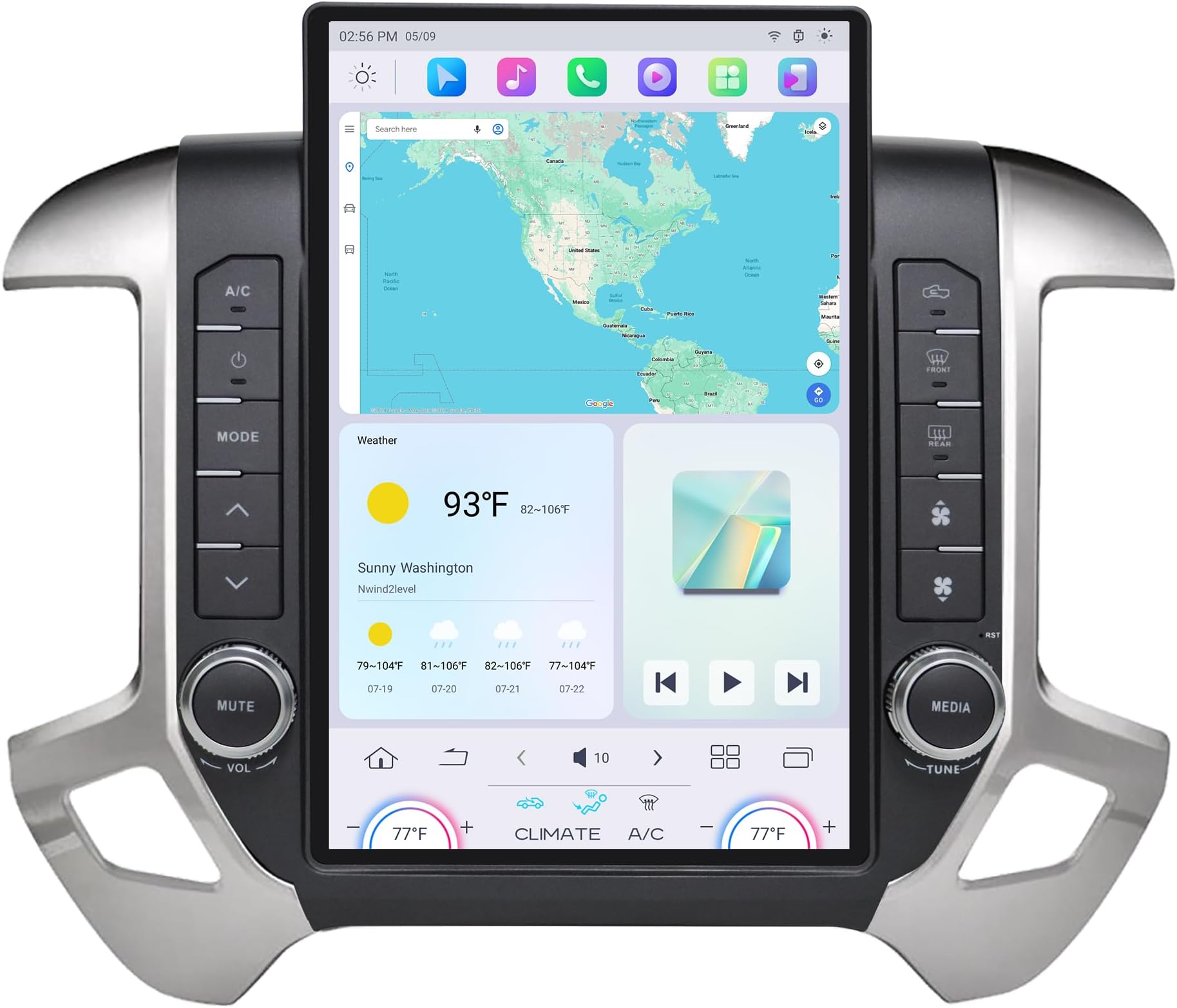 Amazon.com: Cidava 13 Inch Qualcomm Android 11 Car Radio for Chevy ...