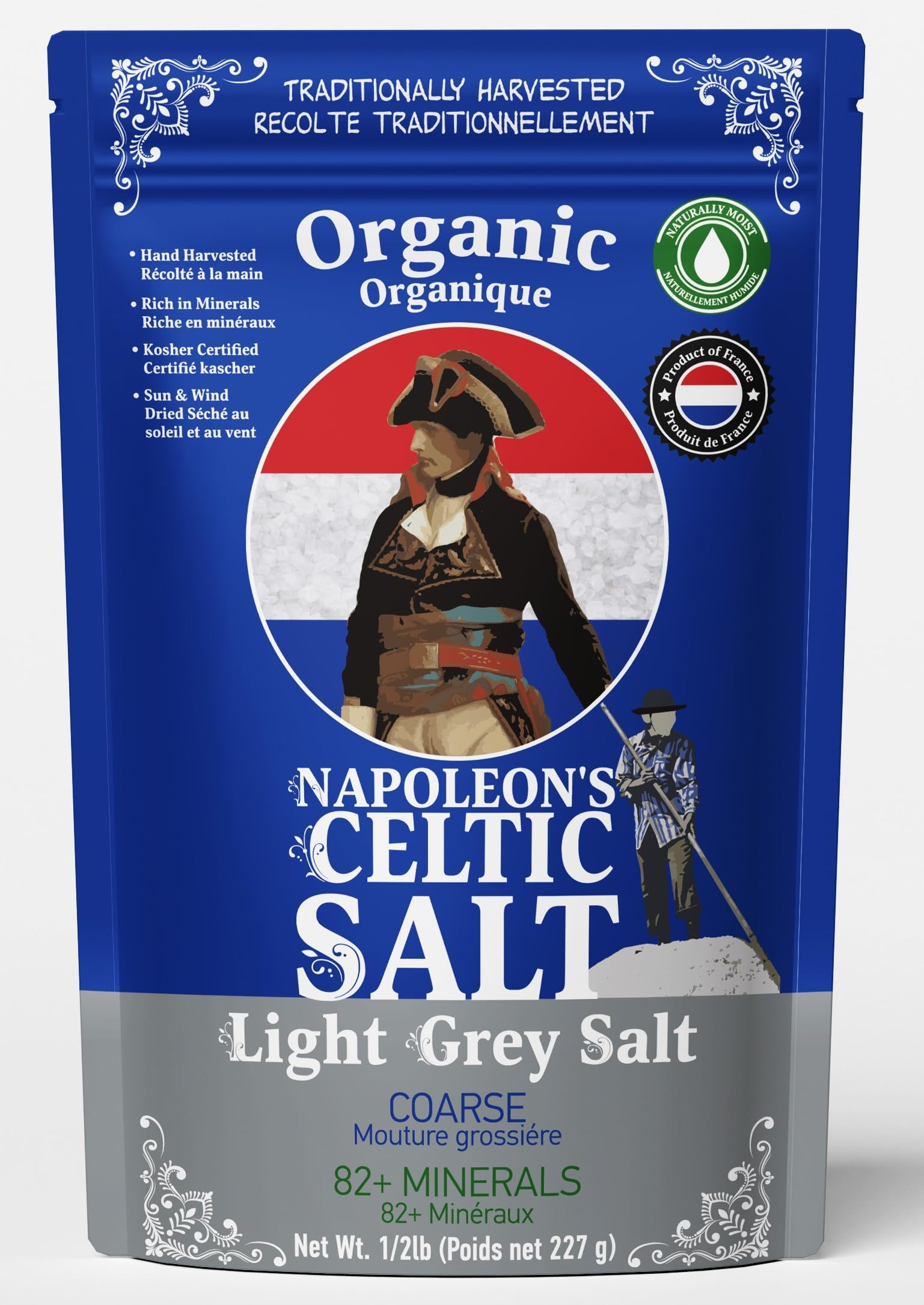 Amazon.com : Light Grey Celtic coarse sea salt, 1 lb. bag : Grocery ...