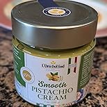 Amazon.com : Pistachio Cream, Premium 45%, Smooth Sicilian Pistachio Spread, 7 oz (200g ...