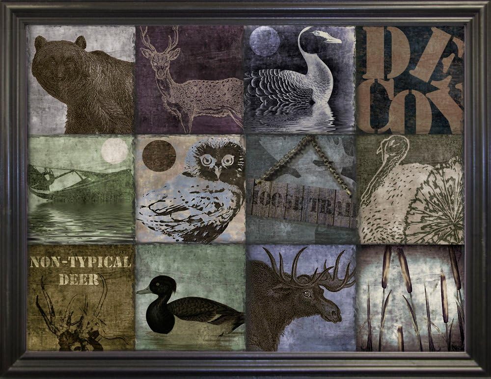 Amazon.com: Frame USA Hunting Season V Framed 18"x24" by Color Bakery ...