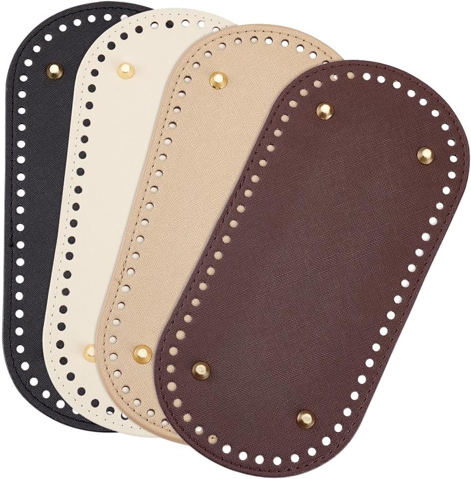 Amazon.com: PH PandaHall 4pcs Bag Bottom Base Pads, 4 Colors Oval ...