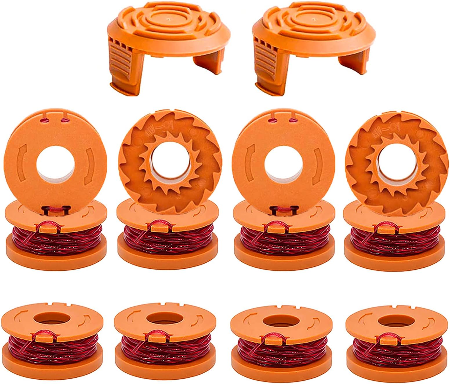 Amazon.com : KAKO Wa0004 Replacement Spool for Worx Weed Eater String, for Worx Trimmer Line ...