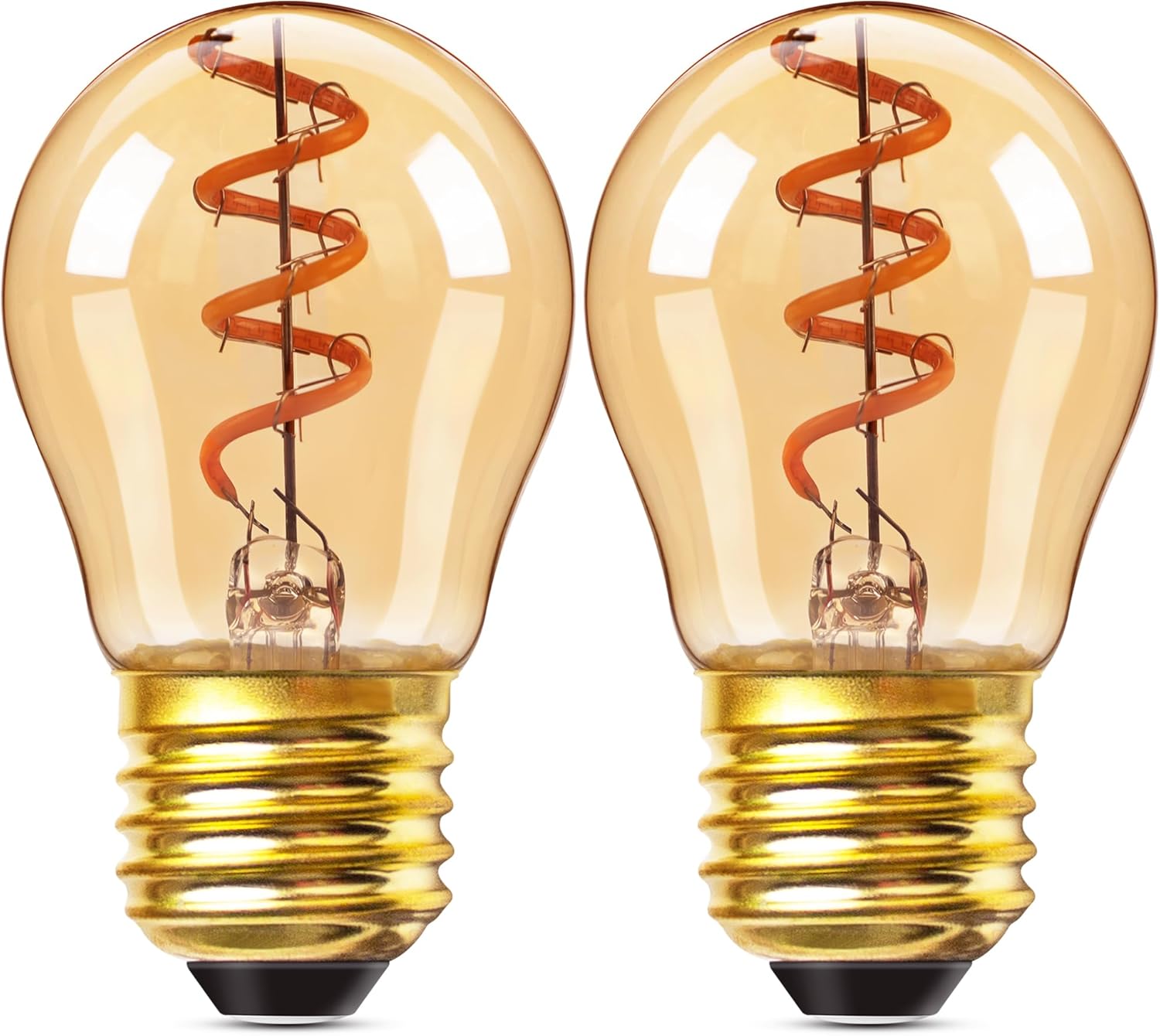 Genixgreen E27 LED Edison Bulbs 3W Vintage Filament Edison Screw ES ...