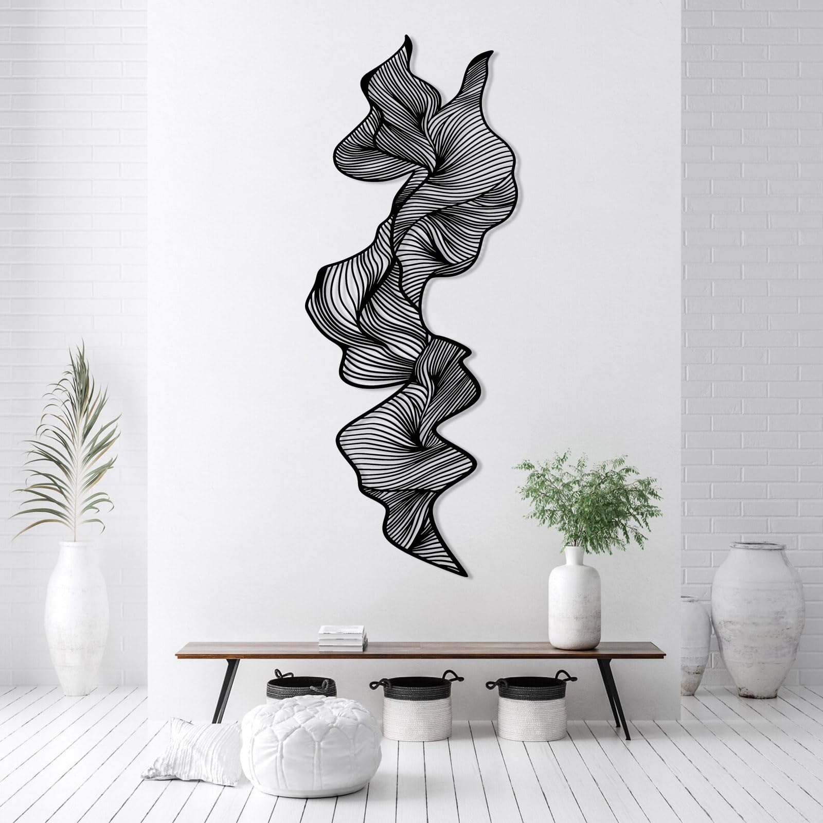 Contemporary Wall Art Sculptures Metal Wall Art Modern Abstract