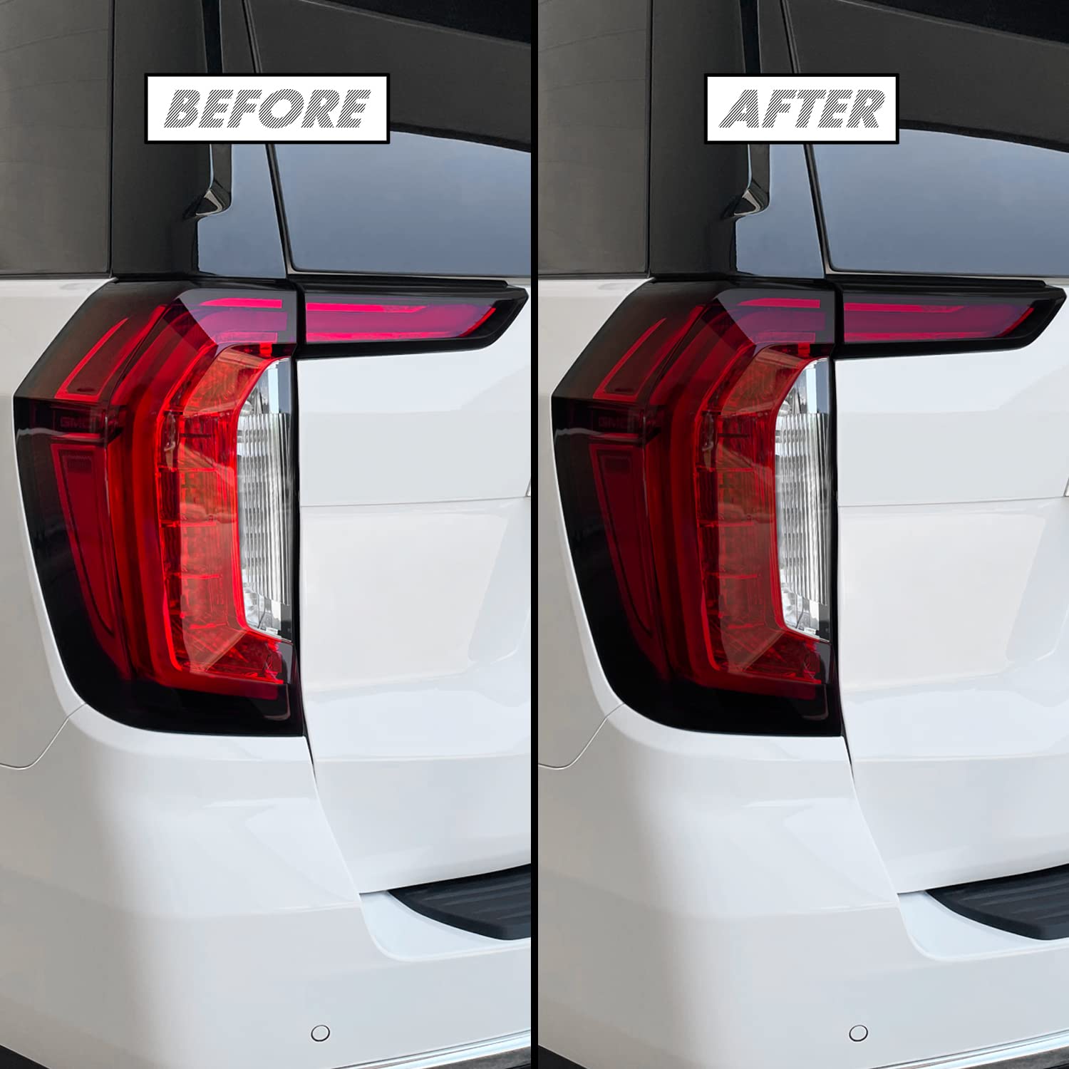 Amazon.com: SlickMod PreCut Vinyl Smoke Tint for 2021-2023 GMC Yukon ...