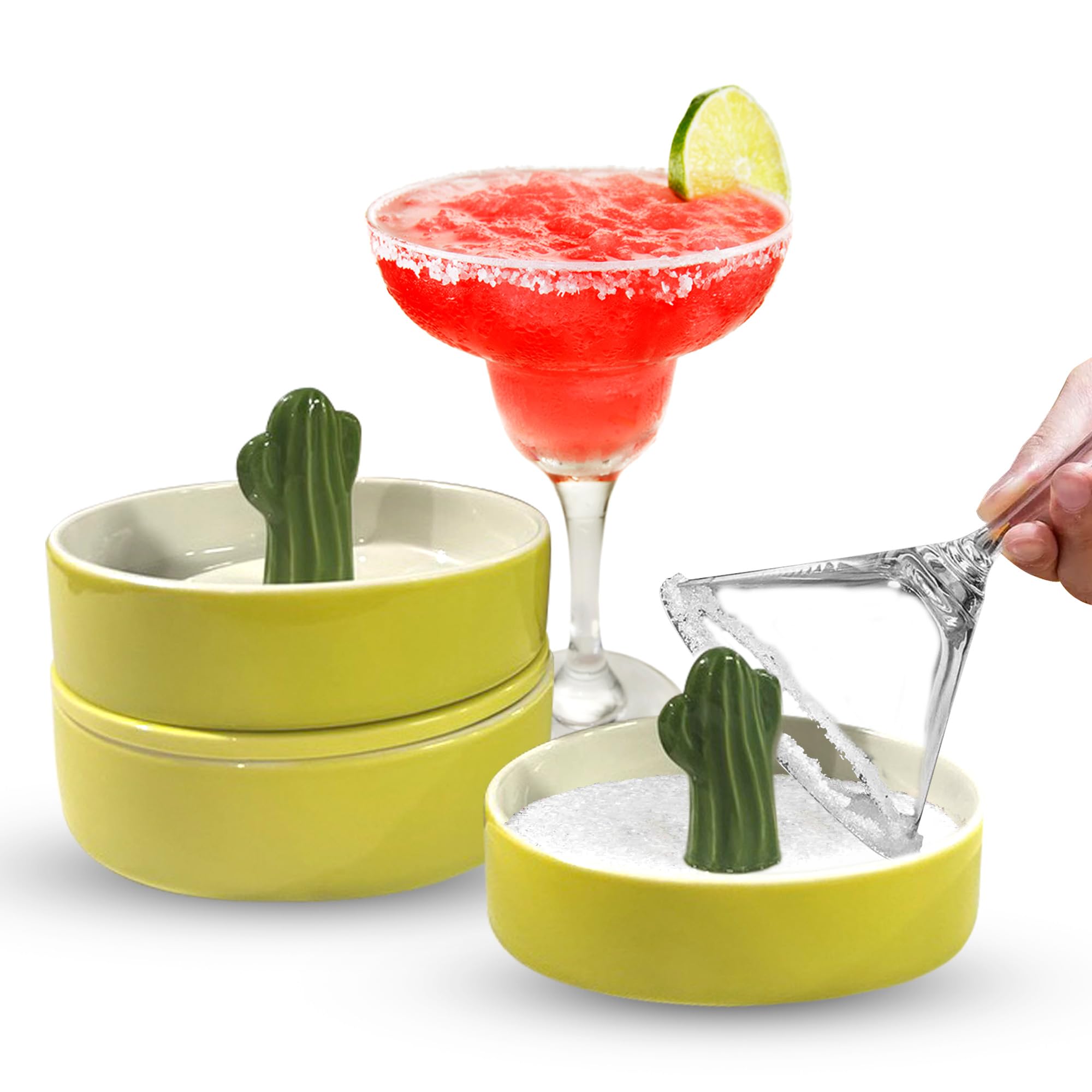 Amazon.com | Margarita Salt Rimmer Set - Sugar Rimmer for Cocktails ...