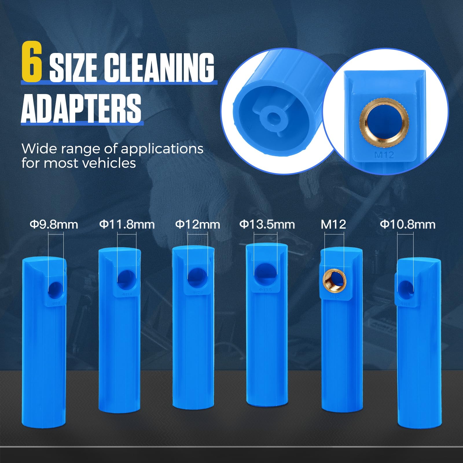 Snapklik.com : Fuel Injector Cleaning Kit, Auto Fuel Injector Tester ...