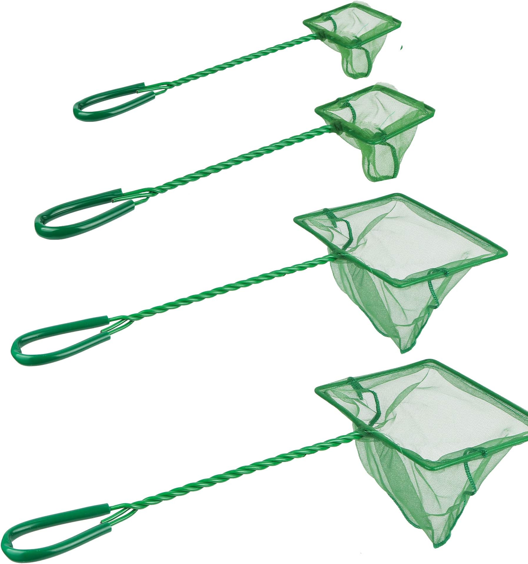 Amazon.com : Marina 3-Inch Blue Fine Nylon Net with 10-Inch Handle ...