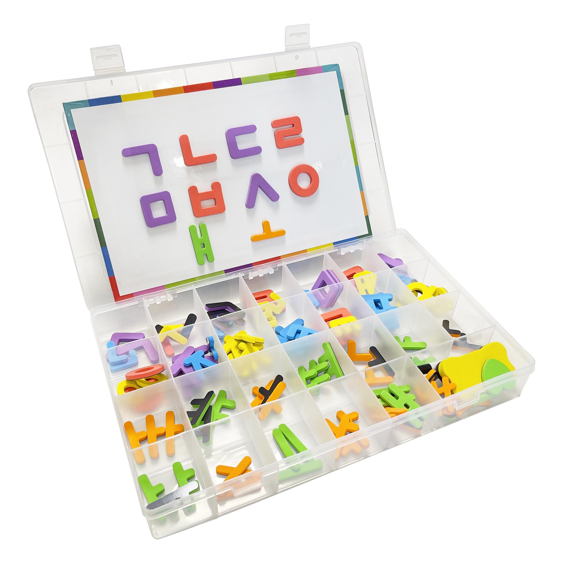 Snapklik.com : Korean Magnetic Alphabet Kit 123 Pcs